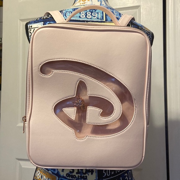Loungefly | Bags | Disney Loungefly D Logo Backpack | Poshmark
